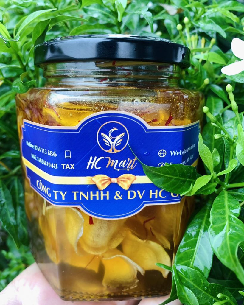 Sâm ngâm mật ong Saffron - HC Mart